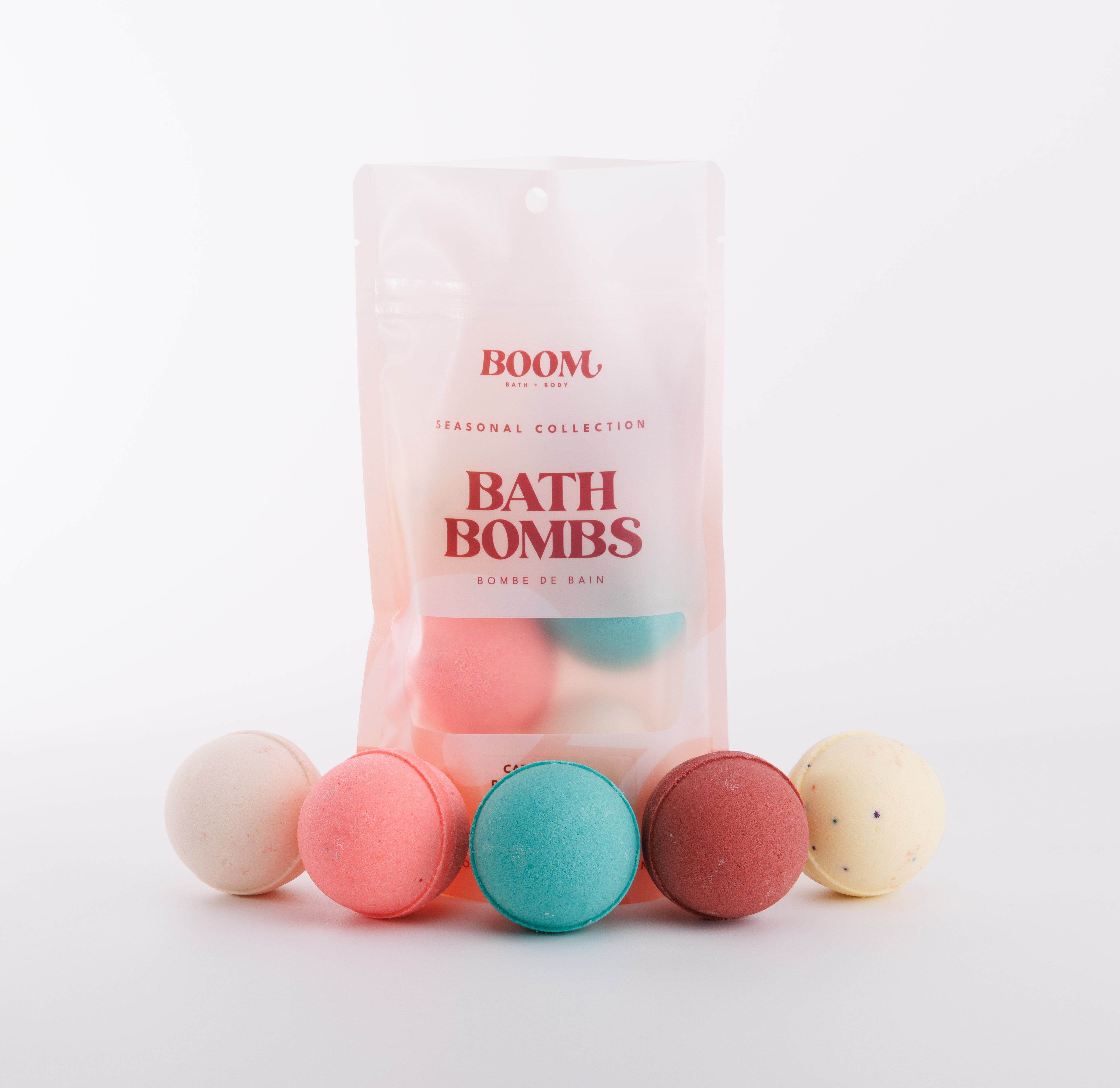 Bath Bomb Seasonal Collection in Pouch – BOOM BATH & BODY